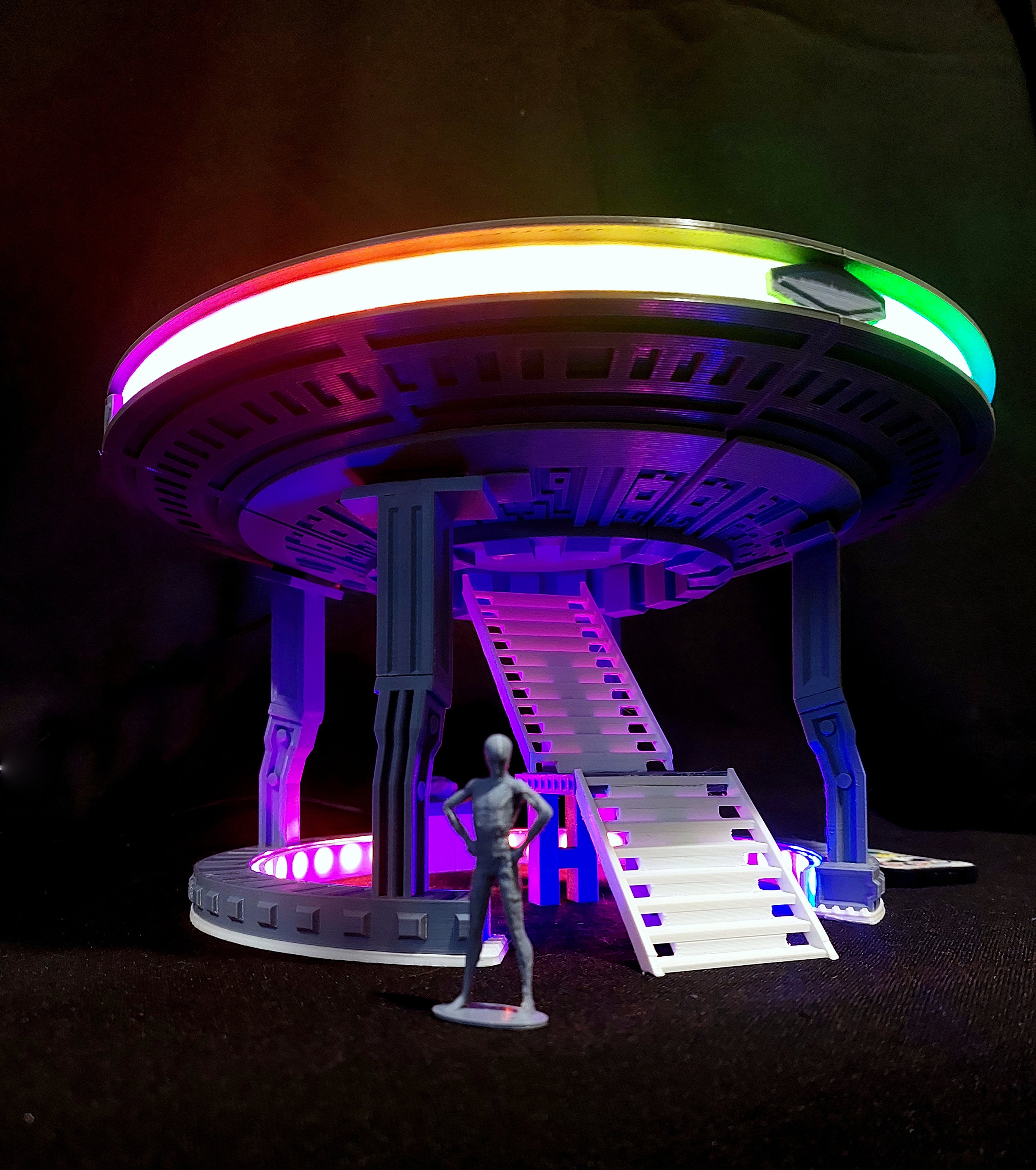 UFO 2024-X 1/20 Scale Sound Sensitive Remote Controlled & Smart Led ...
