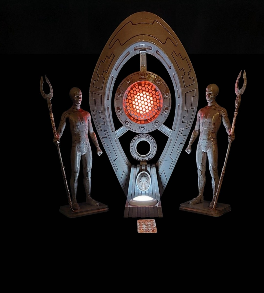 Alien Teleport With Alien Guardians - RGB Illuminated - Remote ...
