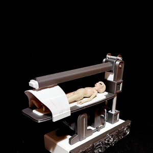 Alien Body Scanning Diorama, / Sci-fi, Roswell, Gift, Art, Collectable ...