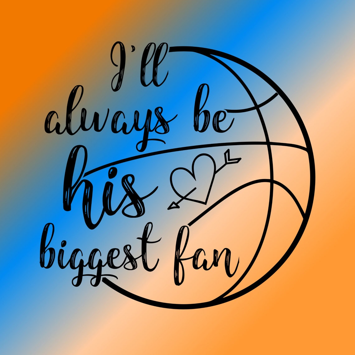 I'll Always Be His Biggest Fan SVG Instant Download | Etsy