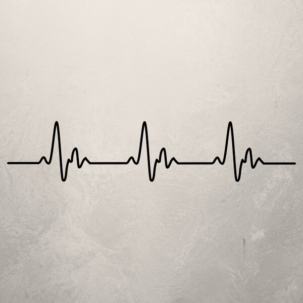Heart Beat Svg - Etsy