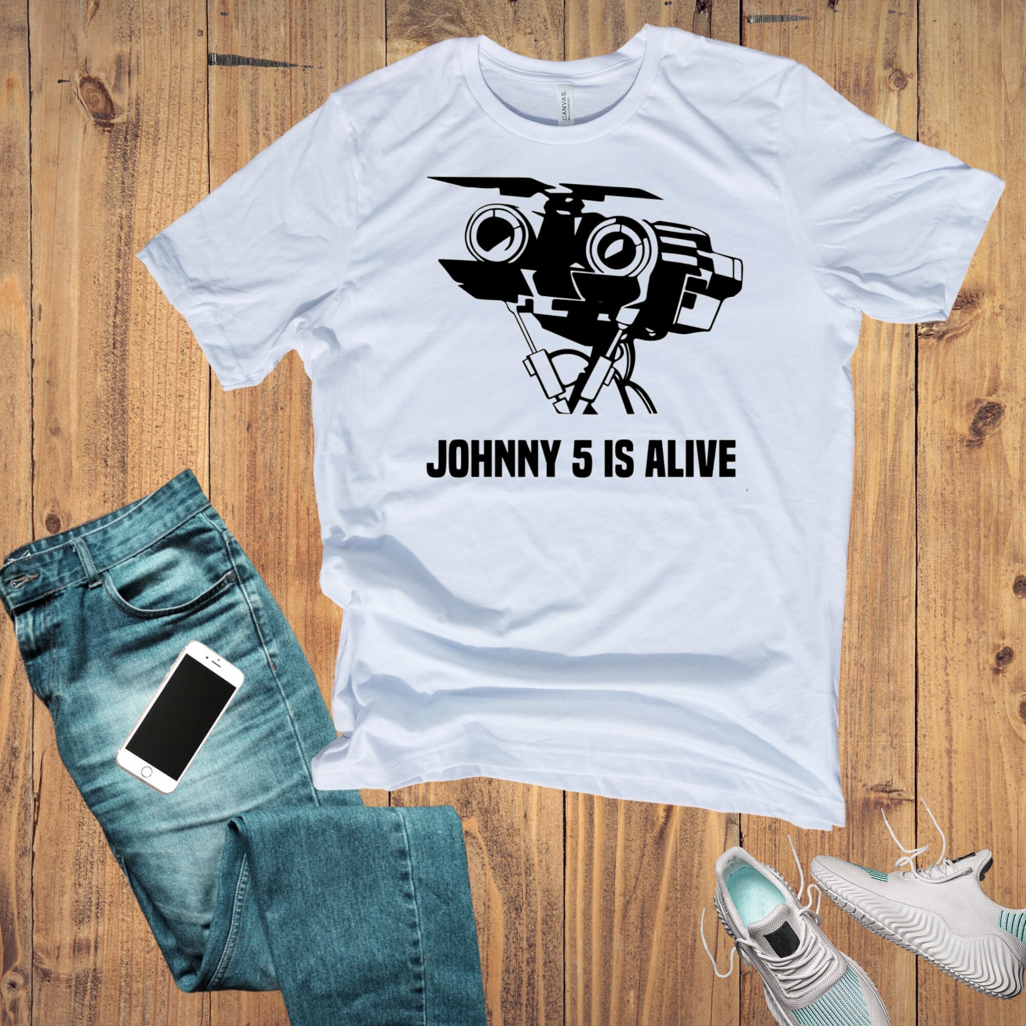 Johnny 5 is Alive Short Circuit Johnny 5 80's Movies - Etsy