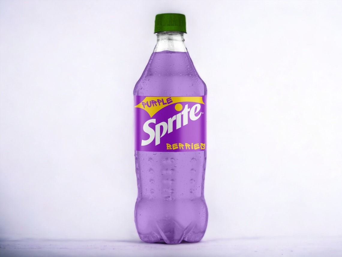 Sprite Purple Berries 0,5 L - Etsy