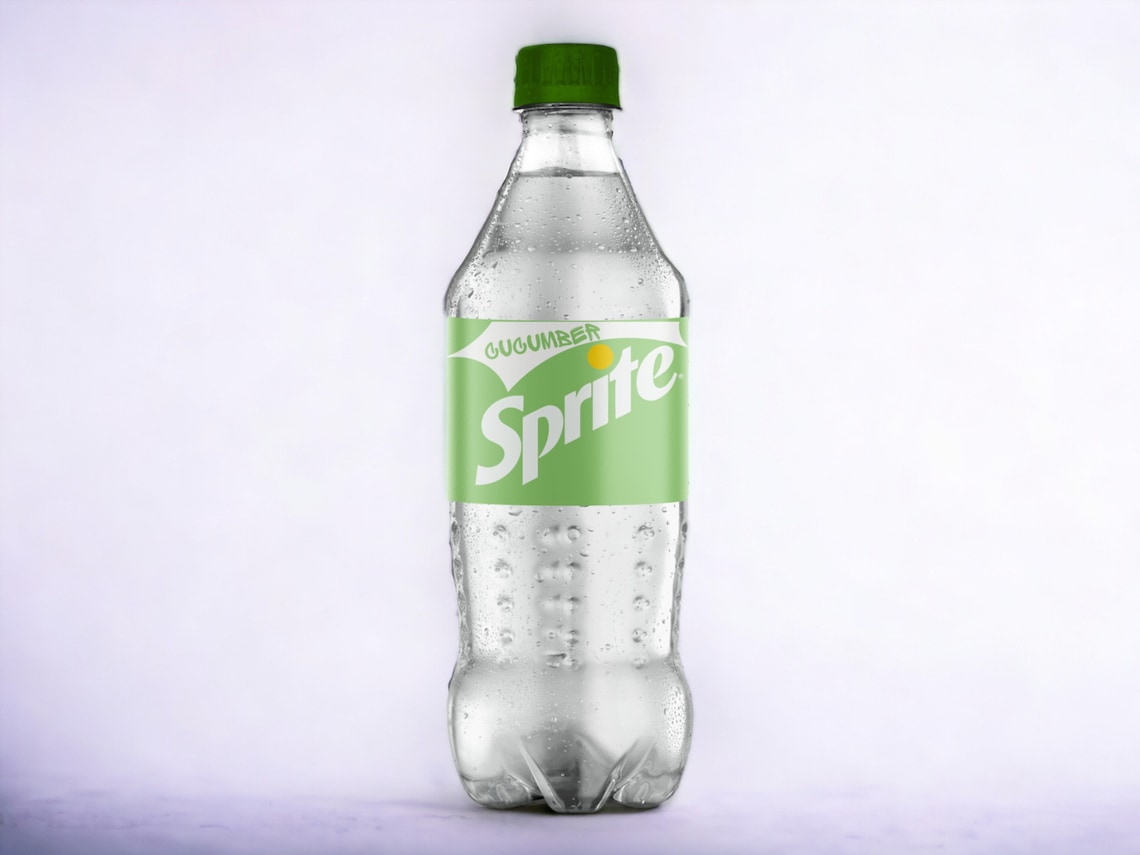 Sprite Cucumber 0,5 L - Etsy