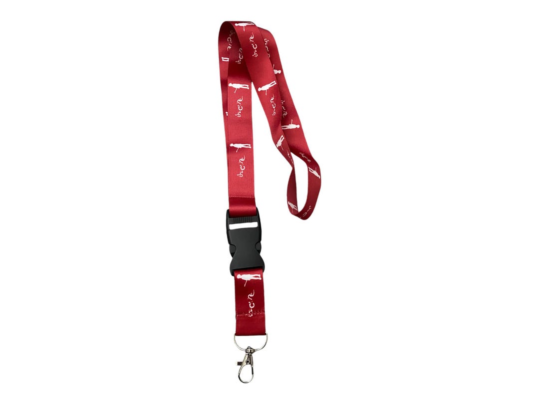The Cure Lanyard: Robert Smith Silhouette Logo - Etsy