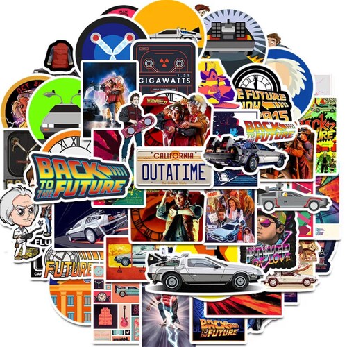 Back to the Future Birthday Party Printables Pack Decorations - Etsy