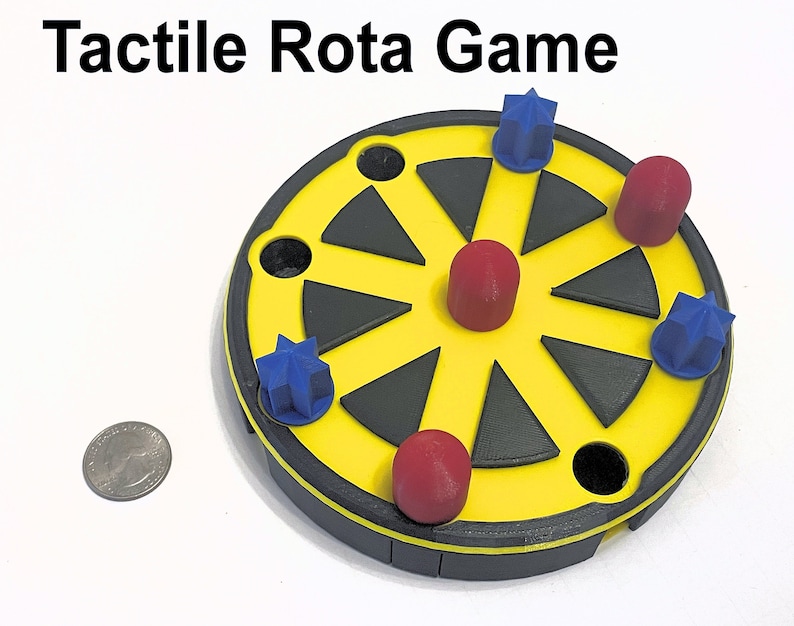 Tactile Rota Game for People Who Are Blind / Low Vision / Have ...