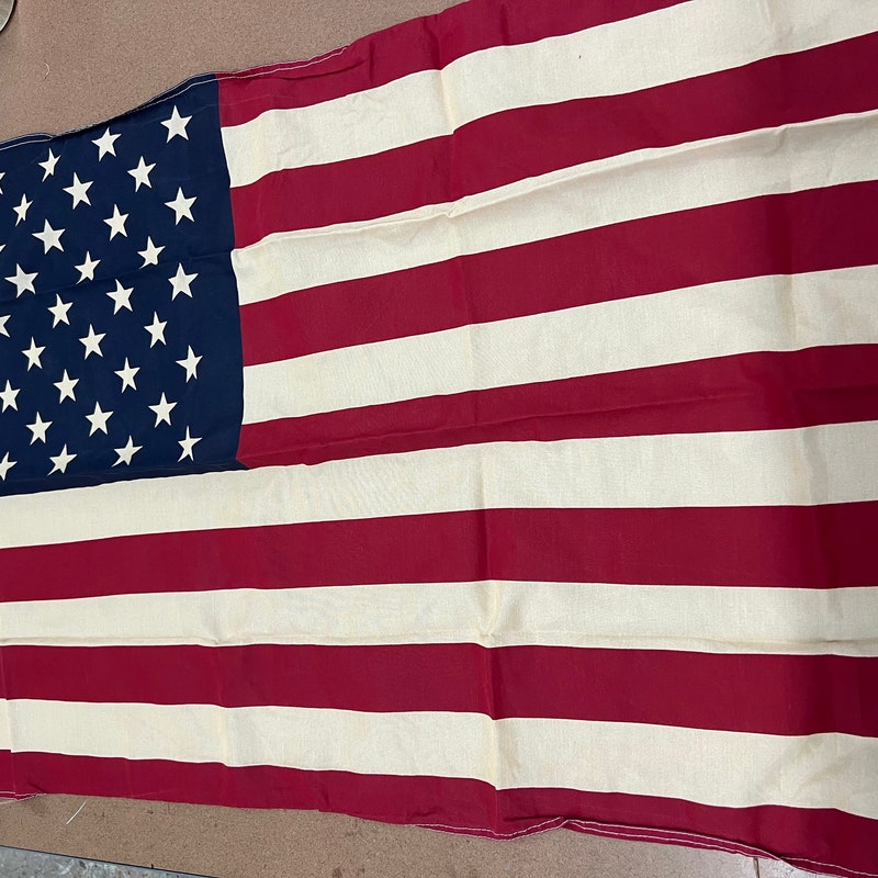 Tea Stained Flag - Etsy