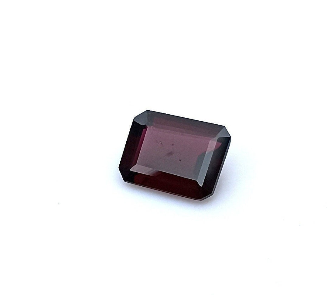 Natural Red Garnet Octagon Cut, January Birthstone, AAA Quality Red ...