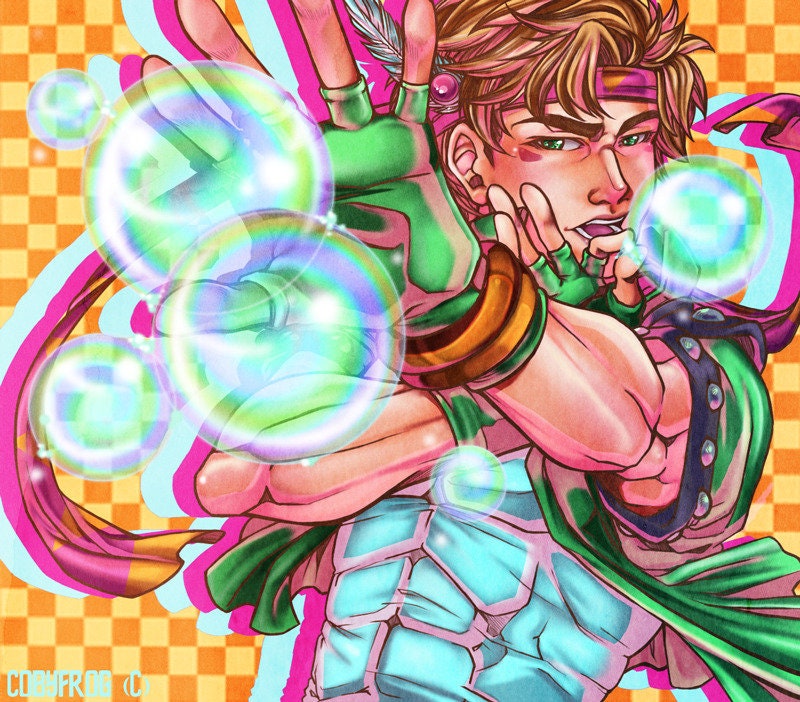 JJBA Collection of Small Jojo Prints | Etsy