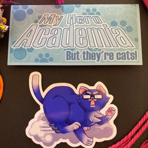 Hero Cats Individual 2.5” Stickers - Etsy