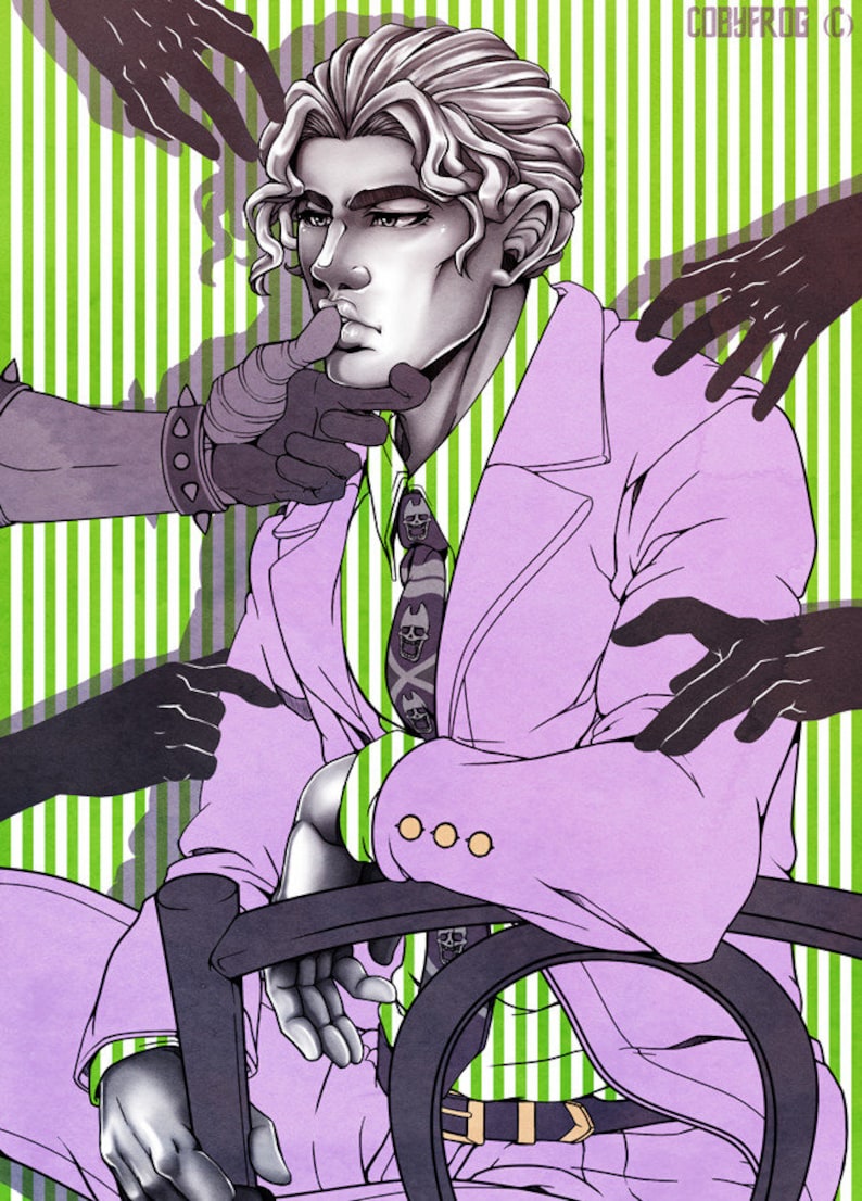 JJBA Collection of Small Jojo Prints - Etsy