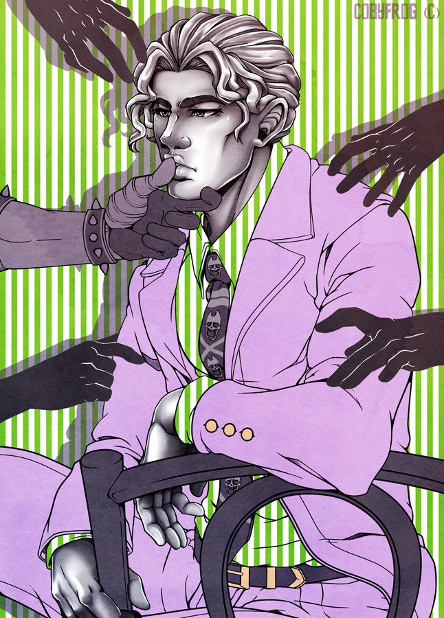 JJBA Collection of Small Jojo Prints | Etsy