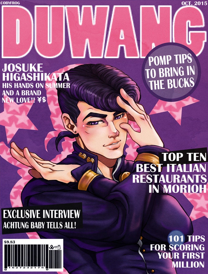 JJBA Collection of Small Jojo Prints | Etsy