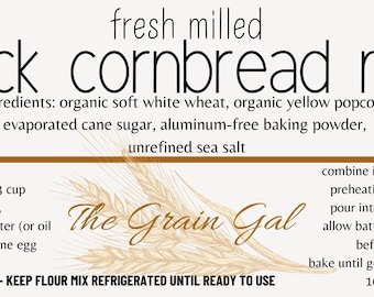 Quick Cornbread Mix - Etsy
