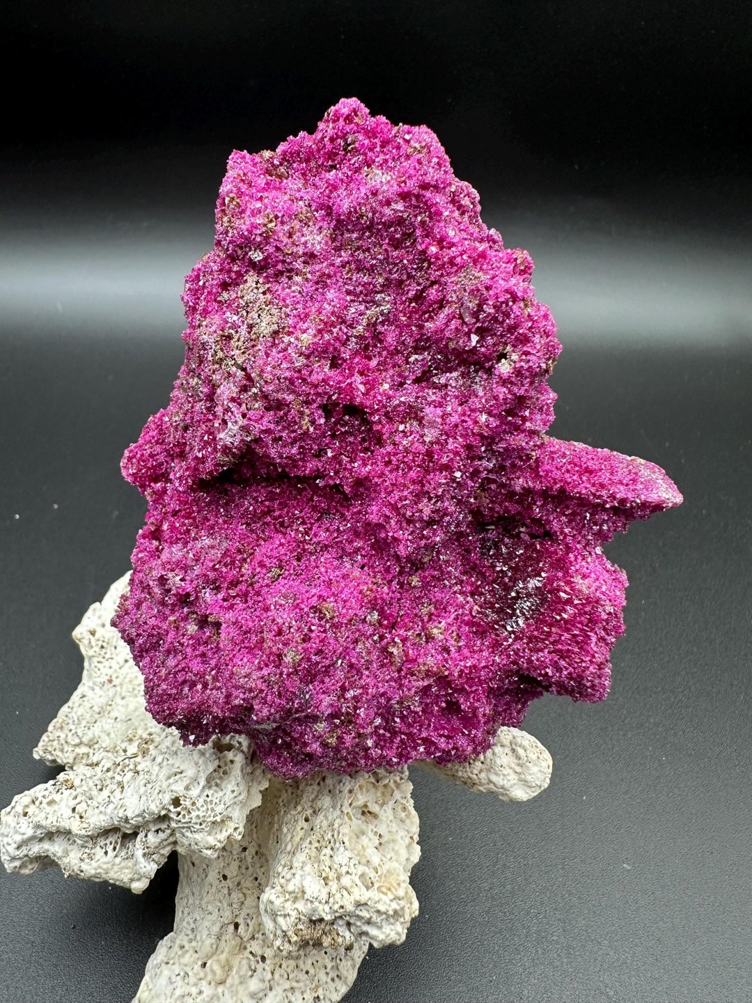 Rare Find Sparkly Honeycomb Ruby Crystal Freeform - Etsy