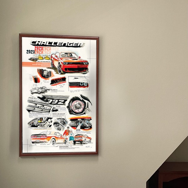Dodge Challenger - Etsy