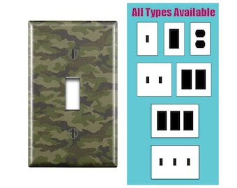Military Light Switch Plate - Etsy