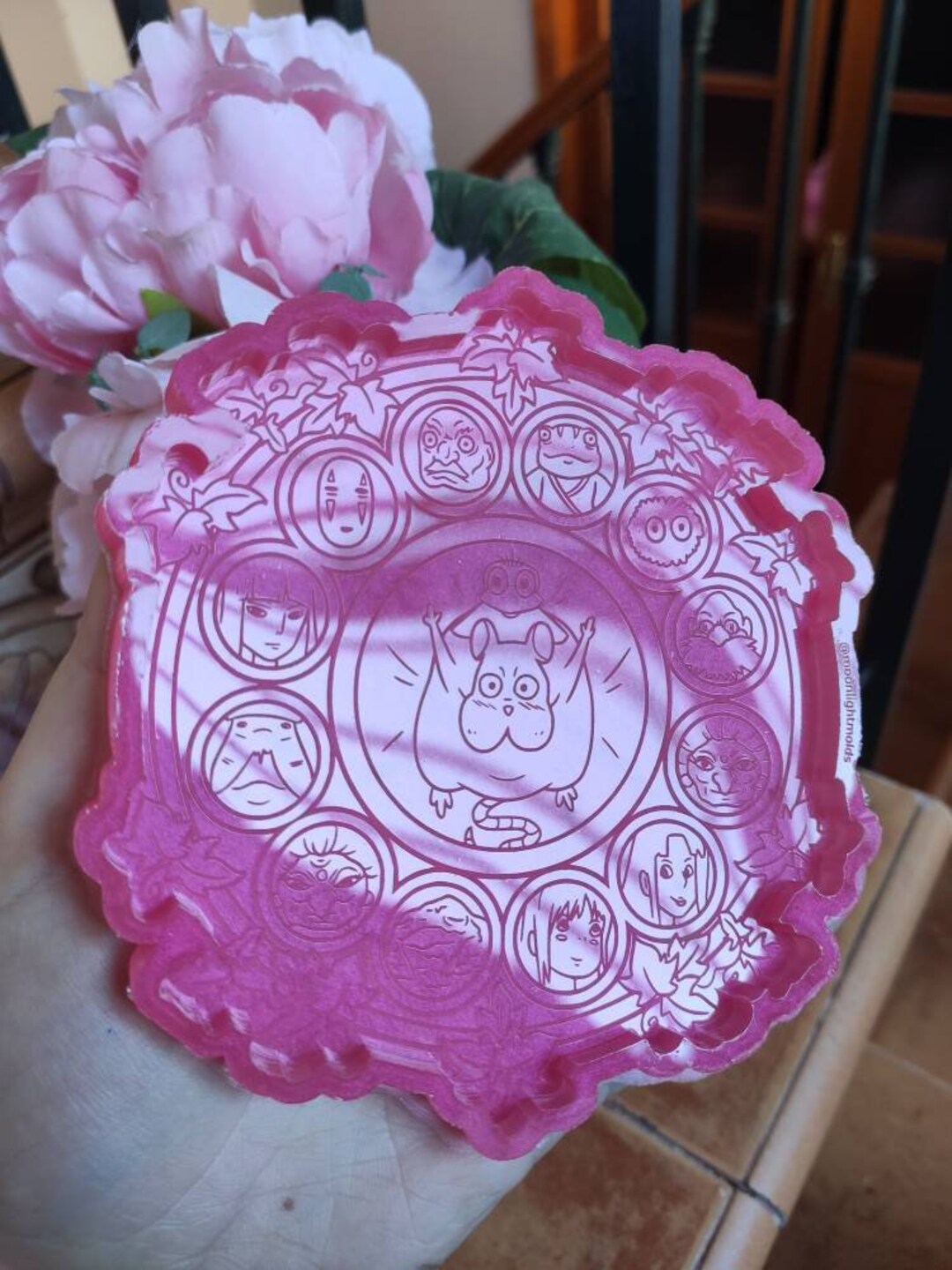 Dragon Girl Anime Movie Tray Mold - Demon Kawaii Silicone Mold ...