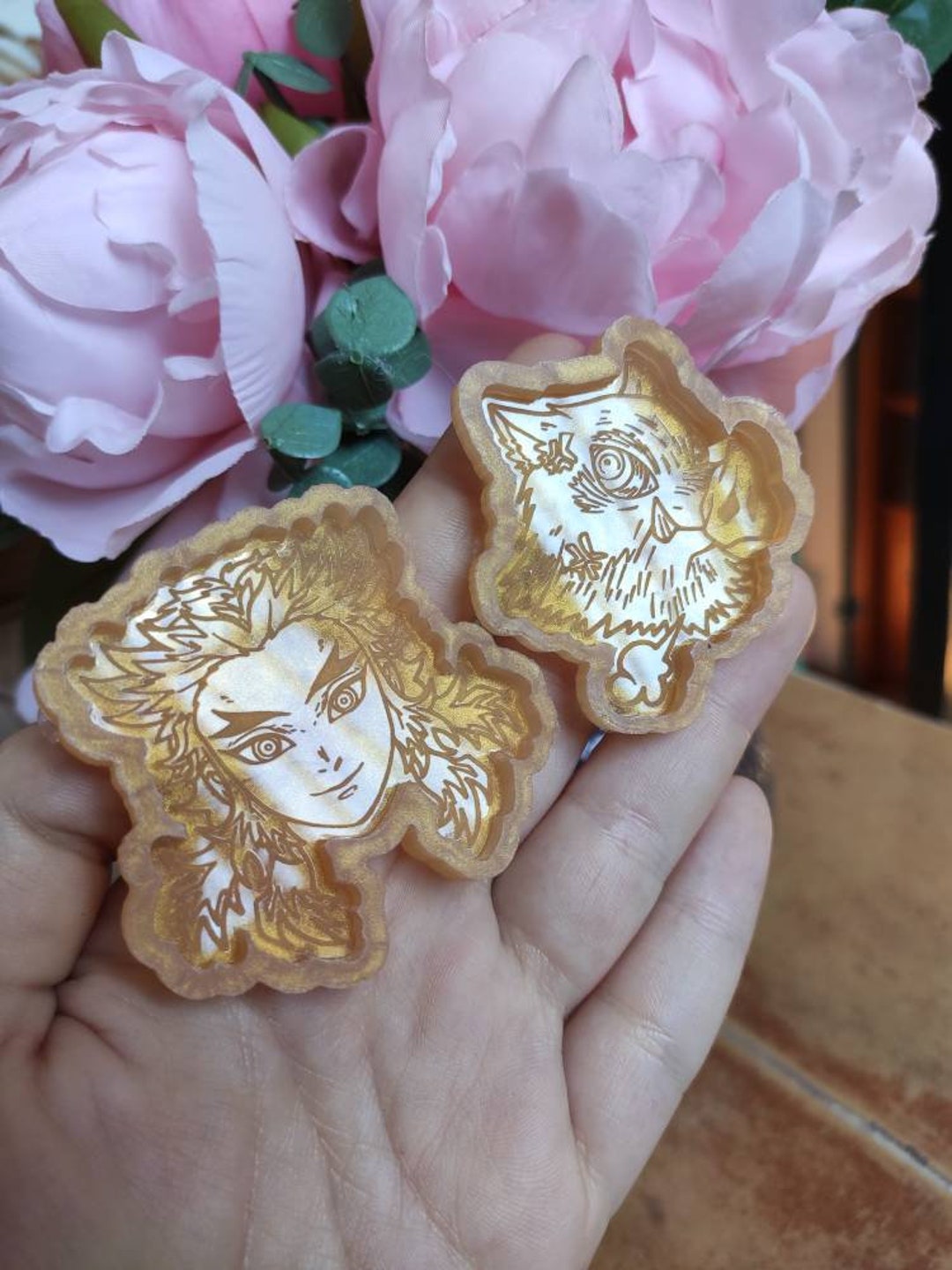 Anime Samurai Geek Molds - Demon Molds Otaku - Etsy