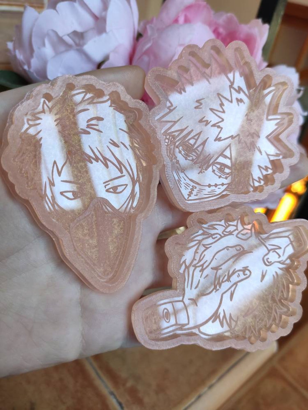 Anime Molds My Hero Villains - Geek Anime Boys Molds - Etsy
