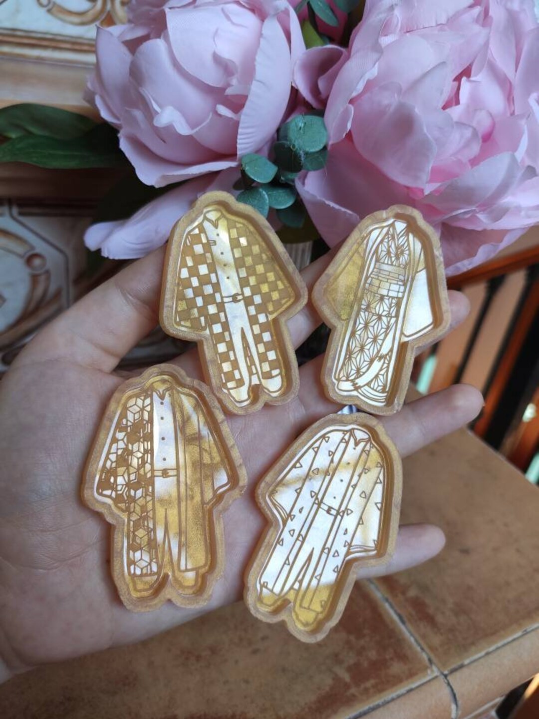 Anime Geek Molds - Demon Otaku Molds - Outfit Samurai Molds - Etsy