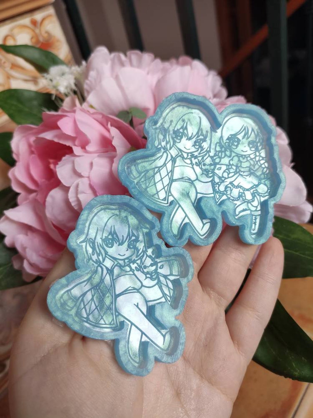 Anime Magic Wizard Couple Molds - Geek Otaku Mold - Etsy
