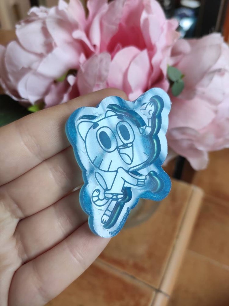 Gumball Cat Series Chibi Kawaii Molds Moldes Silicone Kawaii - Etsy