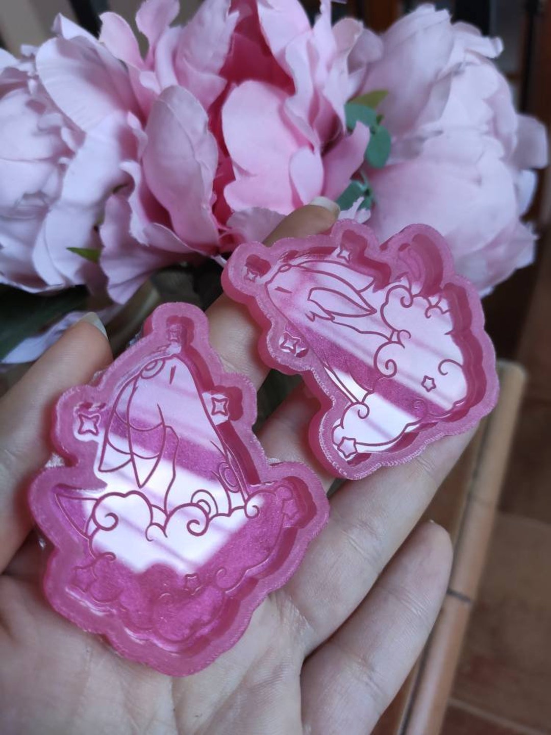 Pokemon Eve Evolutions Molds, Cute Chibi Couples Umbreon, Espeon Kiss ...