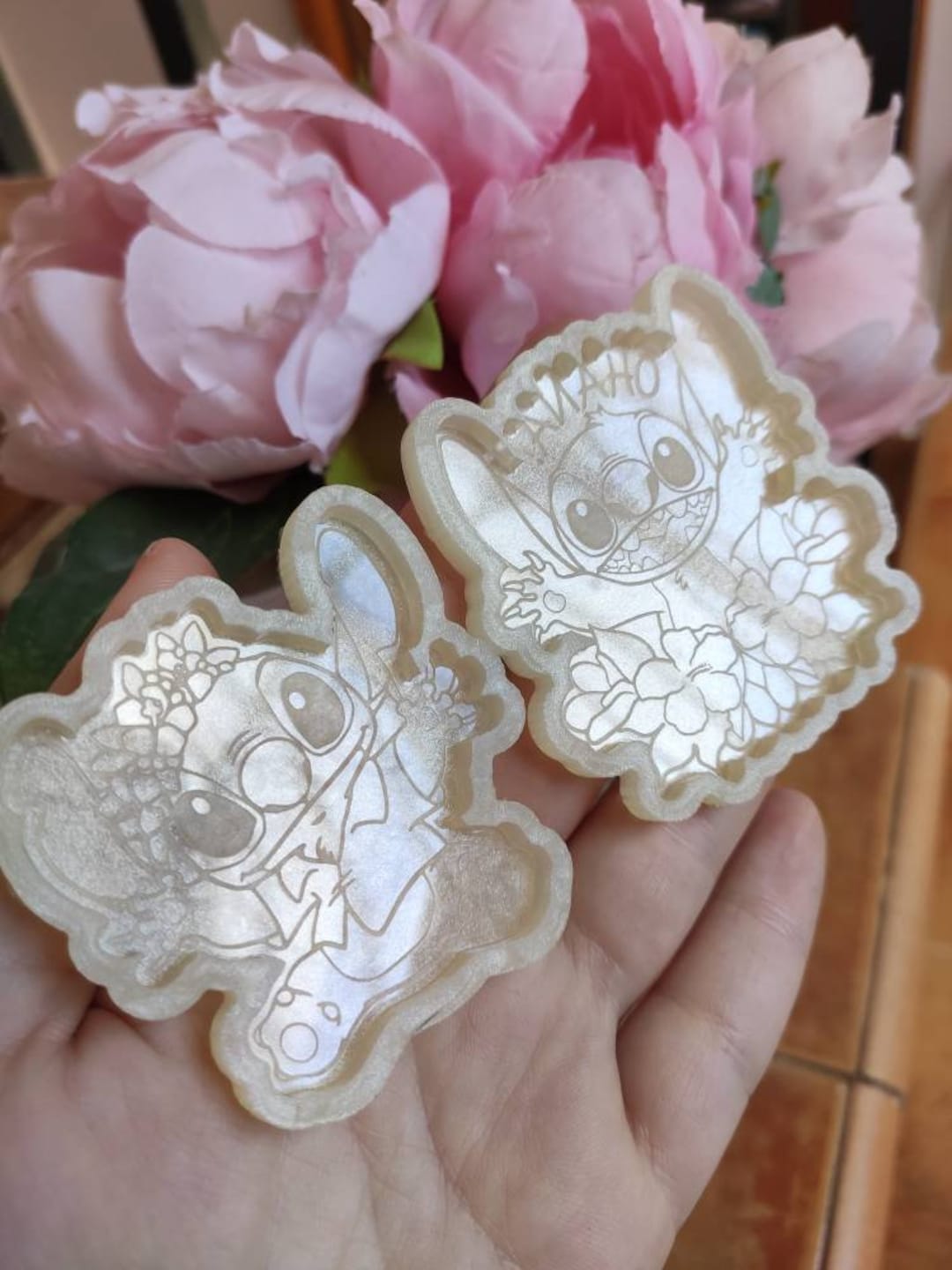 Blue Alien Ohana, Aloha Super Cute Silicone Molds- Kawaii Alien ...