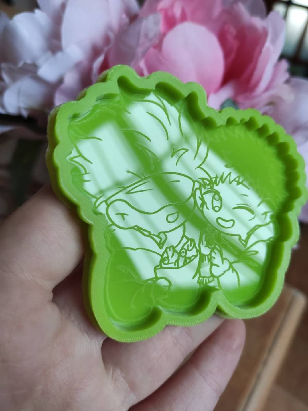 Anime Couples Kawaii Molds - Chibi Demon Warrior Molds - Etsy