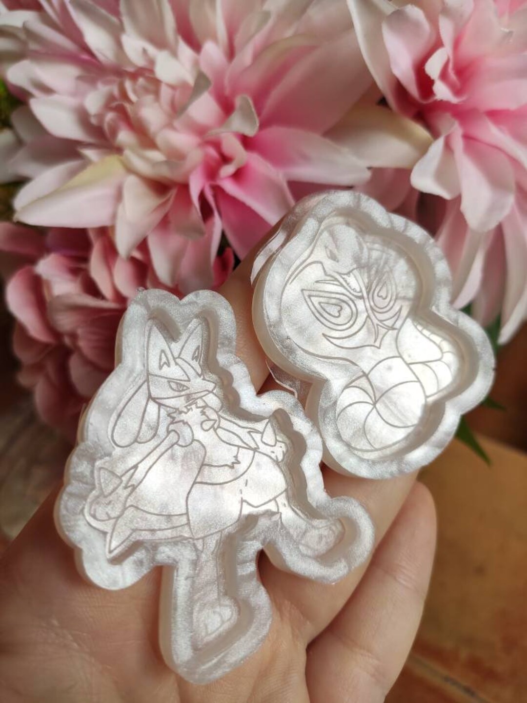 Pokemon Chibi Kawaii Molds Arbok and Lucario Silicone Molds - Etsy