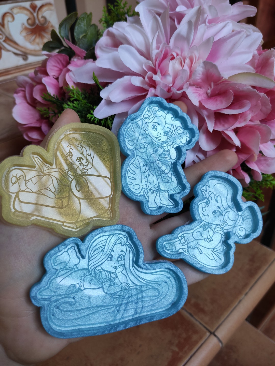 Princess Baby Molds - Girls Kawaii Chibi Baby Molds - Etsy