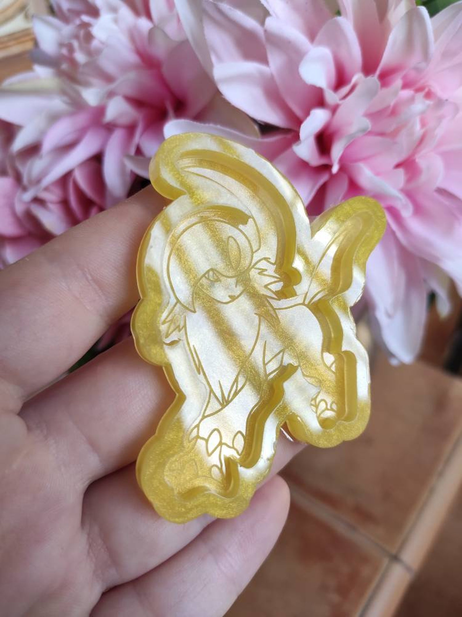 Pokemon Kawaii Chibi Absol Molds Anime Kawaii Animals Silicone Molds - Etsy