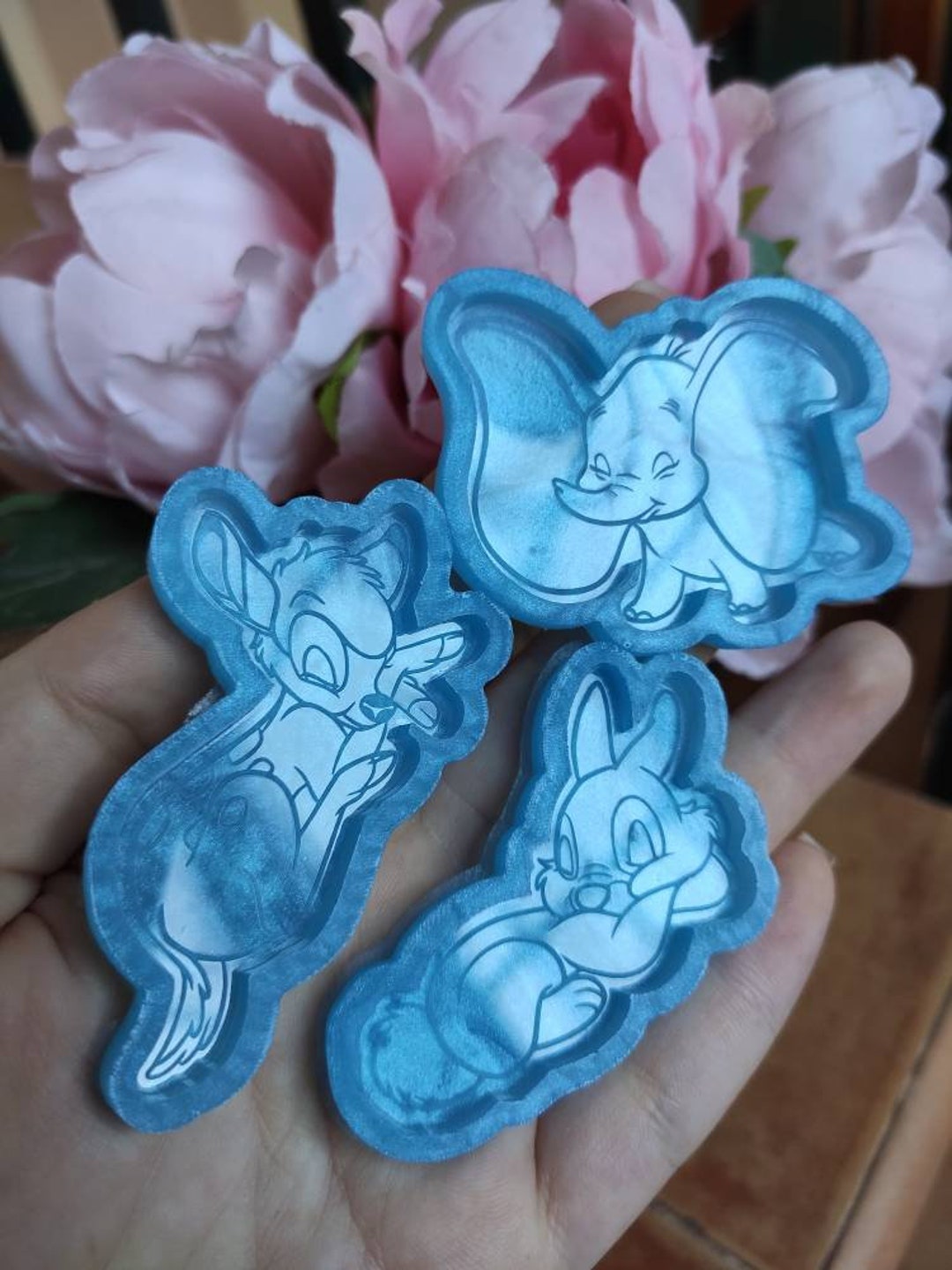 Molds Kawaii Animals Cute Silicone Molds - Etsy