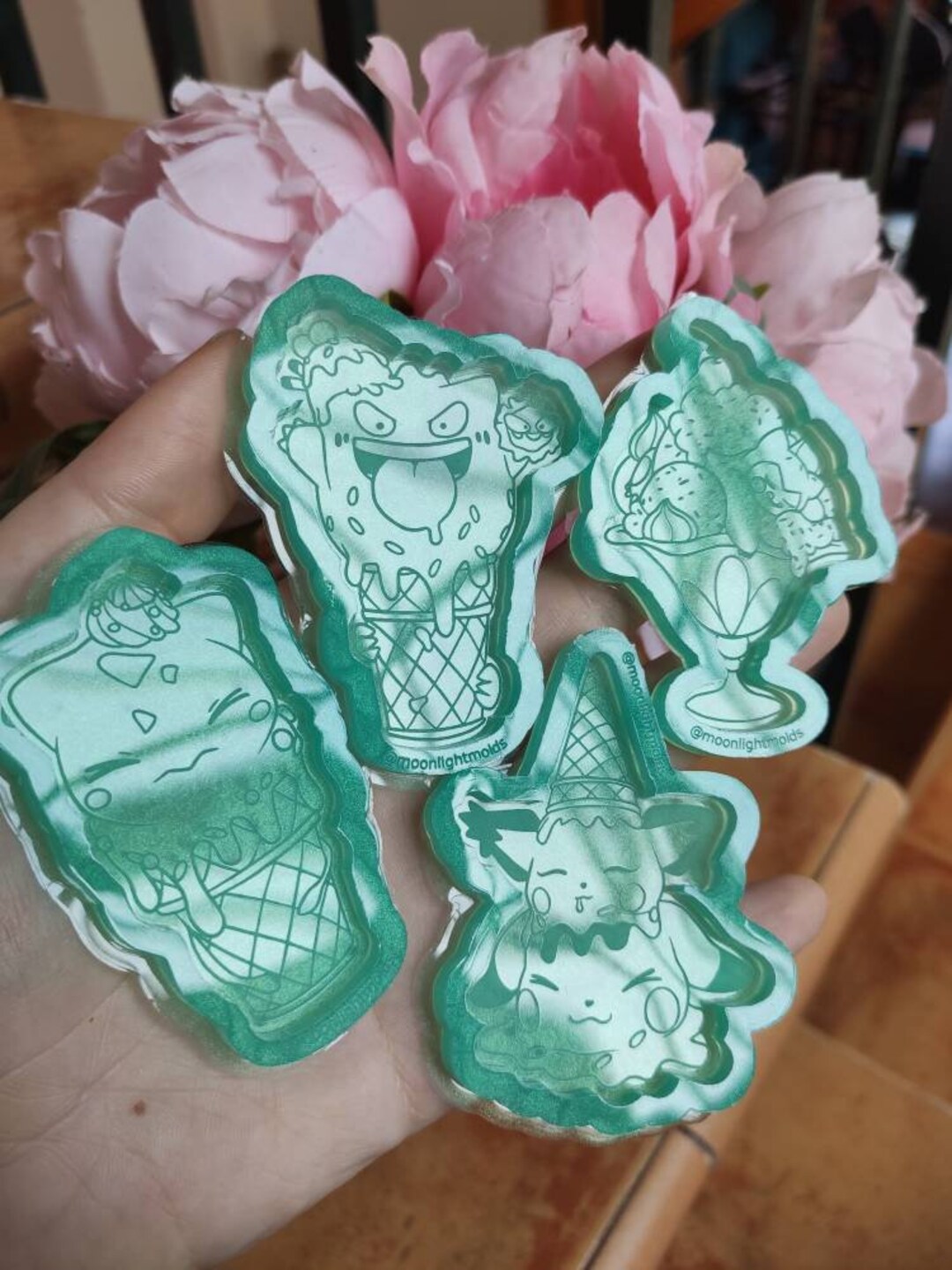 Pokemon Ice Cream Summer Molds - Kawaii Chibi Anime Silicone Molds ...