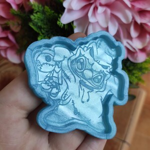 Blue Alien Kawaii Molds Costume Villains Movies - Silicone Molds Geek ...