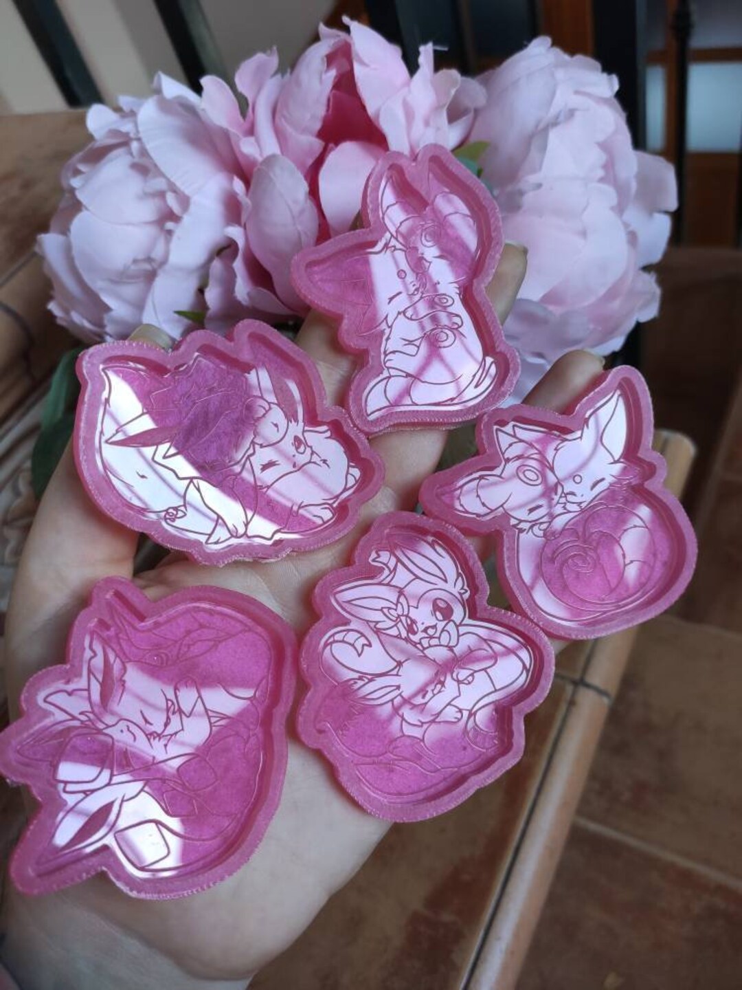 Pokemon Eve Evolutions Molds, Cute Chibi Couples, Sylveon, Flareon ...