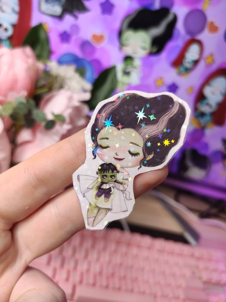 Pack Horror Movies Girls Holographic Stickers Pegatinas - Etsy