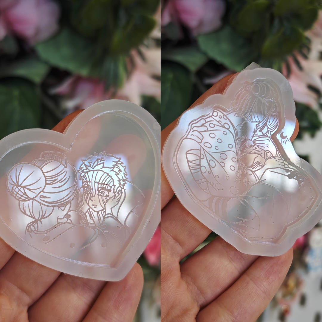 Anime Samurai Friki Molds - Demonio Moldes Otaku - Etsy