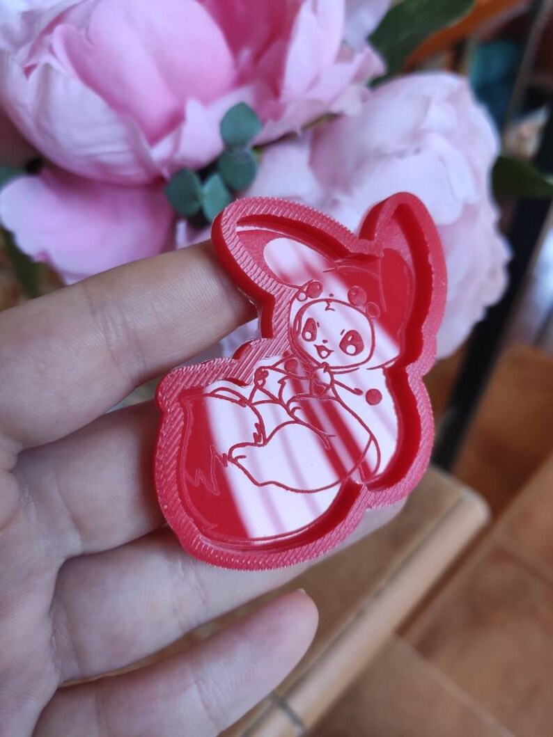 Pokemon Molds Chibi Kawaii Pikachu Eve Miltank Anime Mold - Etsy