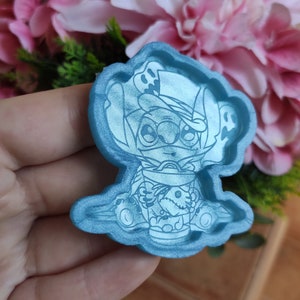 Blue Alien Kawaii Molds Costume Villains Movies - Silicone Molds Geek ...