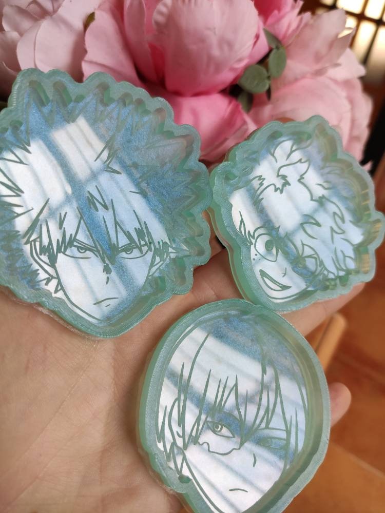 My Hero Anime Molds - Otaku Geek Molds - Etsy