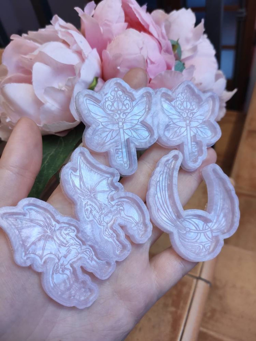 Magic Wizard Earrings Molds - Movie Geek School Magic Silicone Molds - Etsy