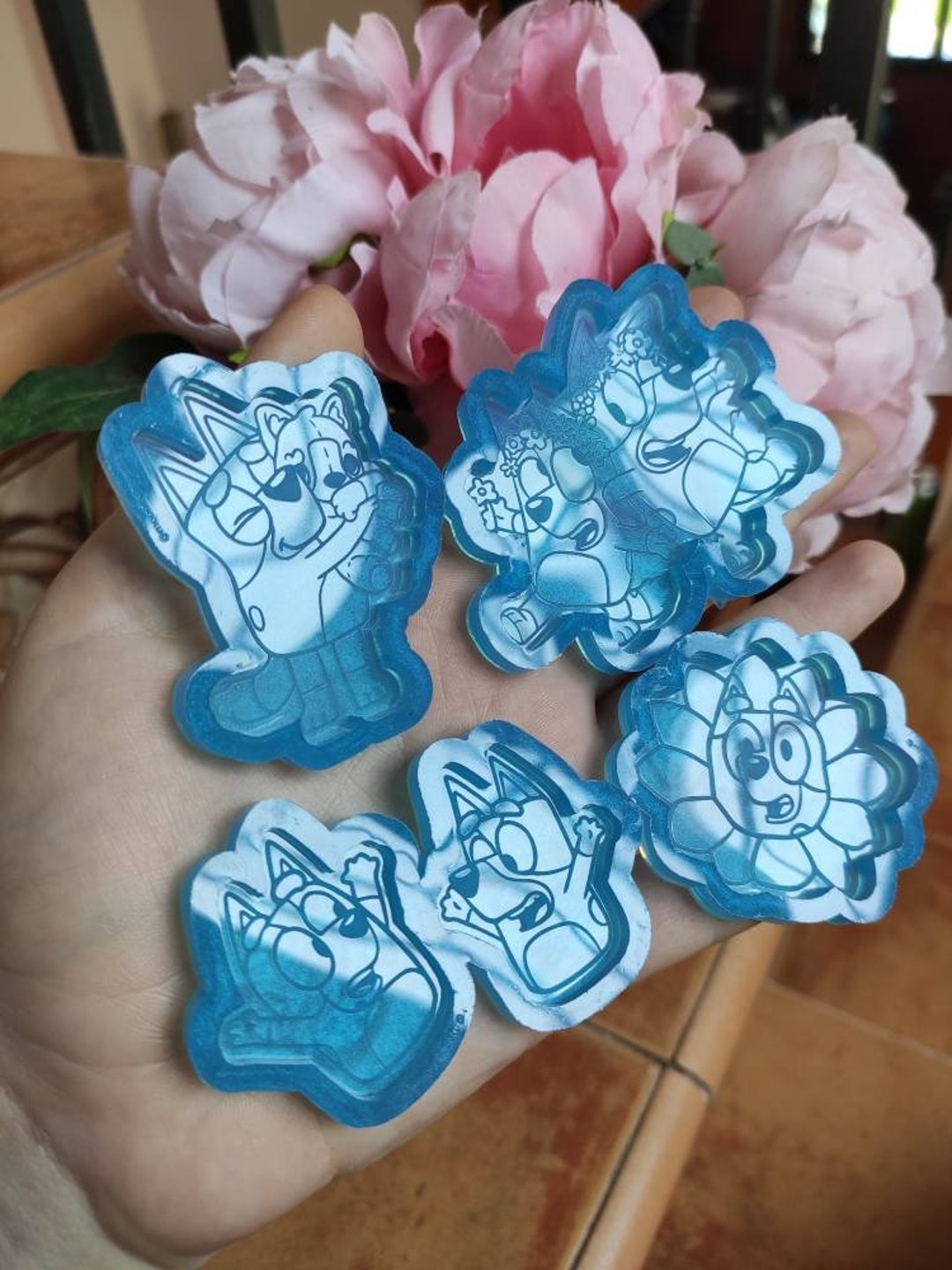 Blue Dog Series Kawaii Chibi Animals Molds - Dog Silicone Molds - Etsy