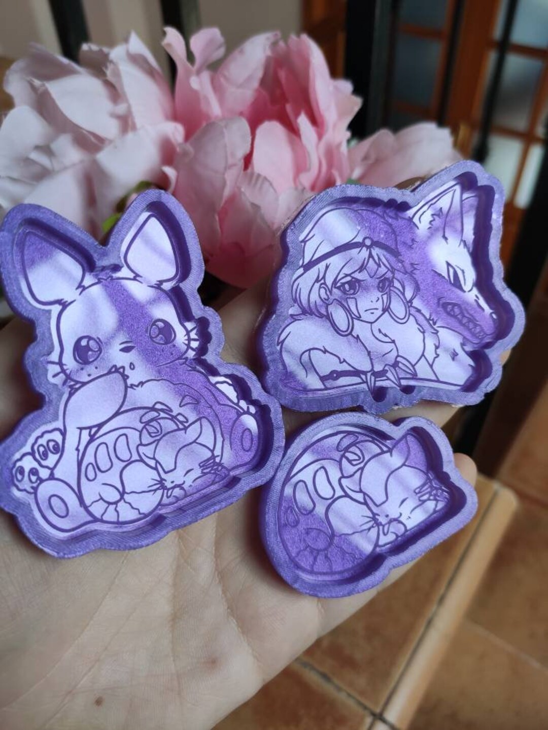 Anime Wolf and Demon Molds - Geek Girls Silicone Molds - Etsy
