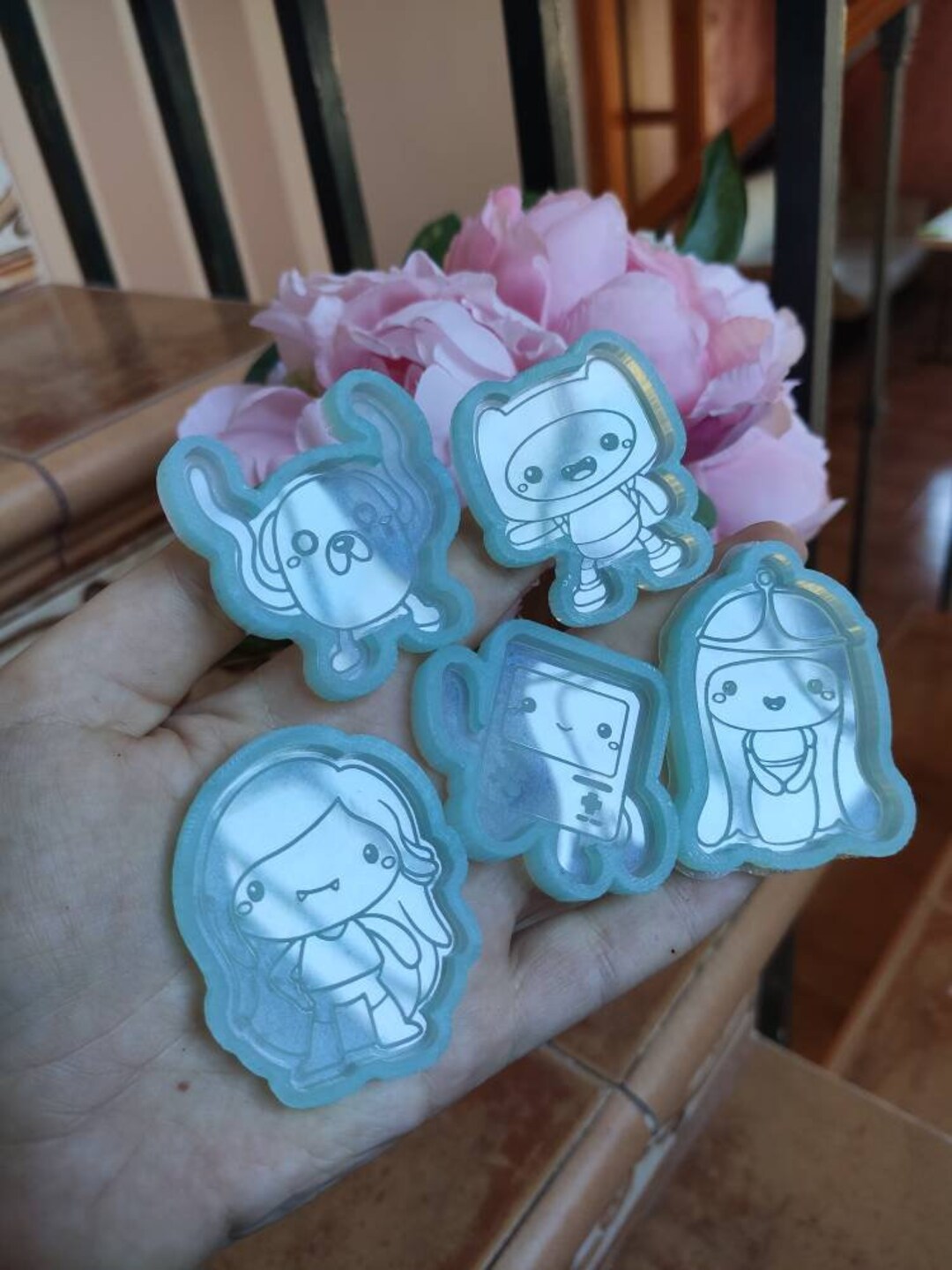 Adventure Time Kawaii Cute Molds Finn and Jake Mold, Princess Bubble ...