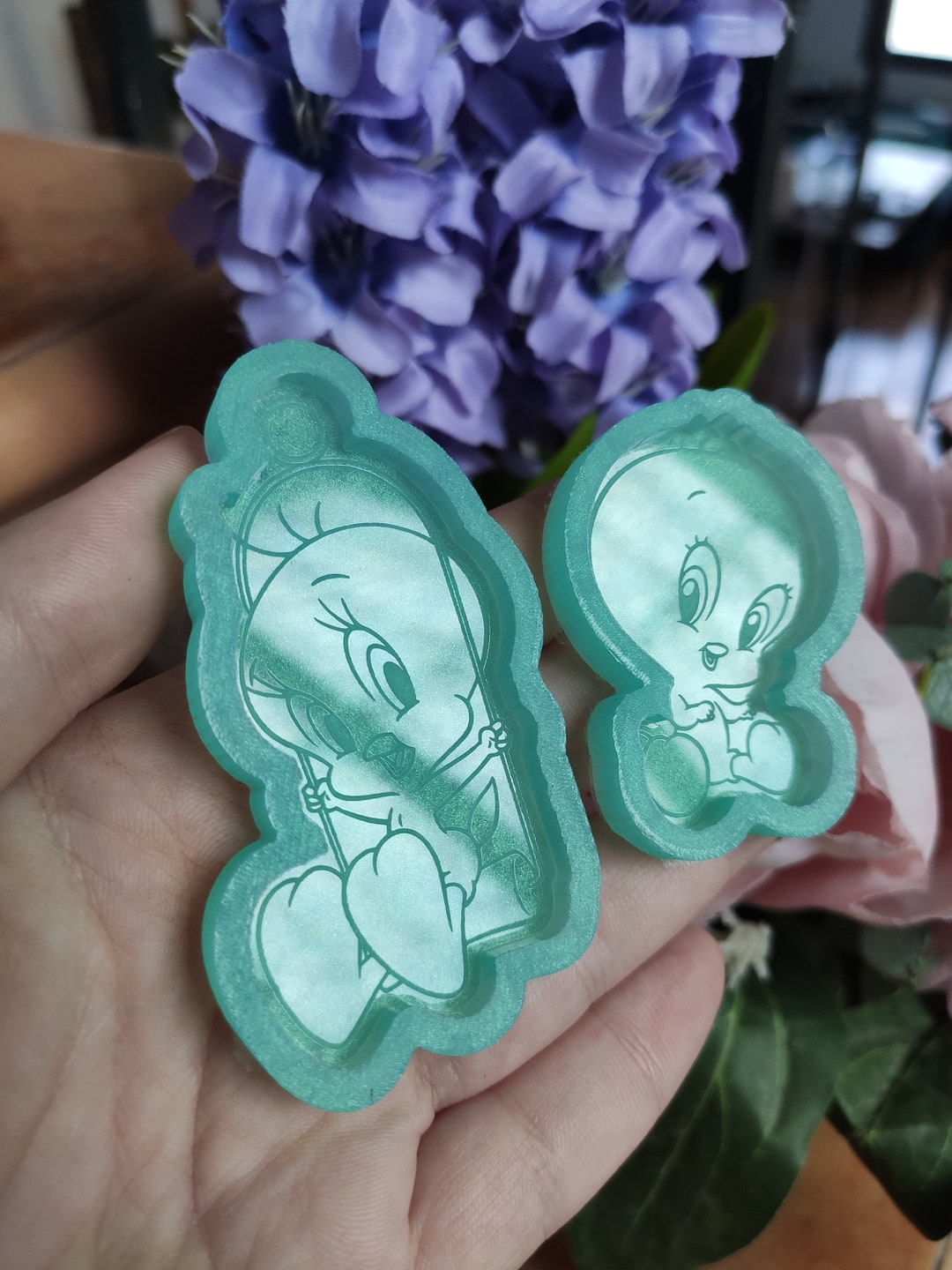 Looney Movie Friends Mold Kawaii Silicone Mold Animals Friends Tweety ...