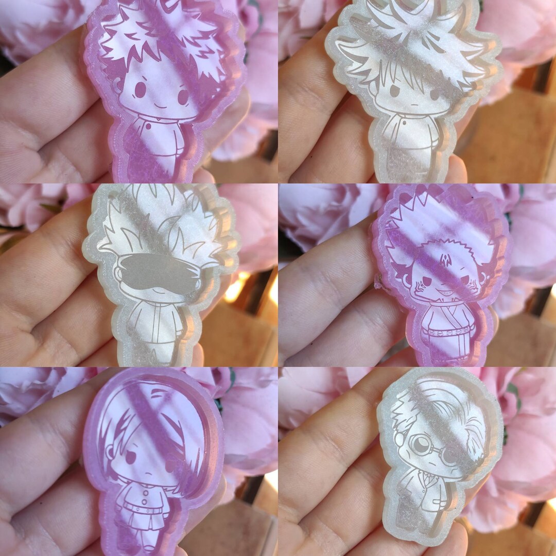 Jujutsu Demons Chibi Molds - Anime Cute Molds - Otaku Geek Molds - Etsy