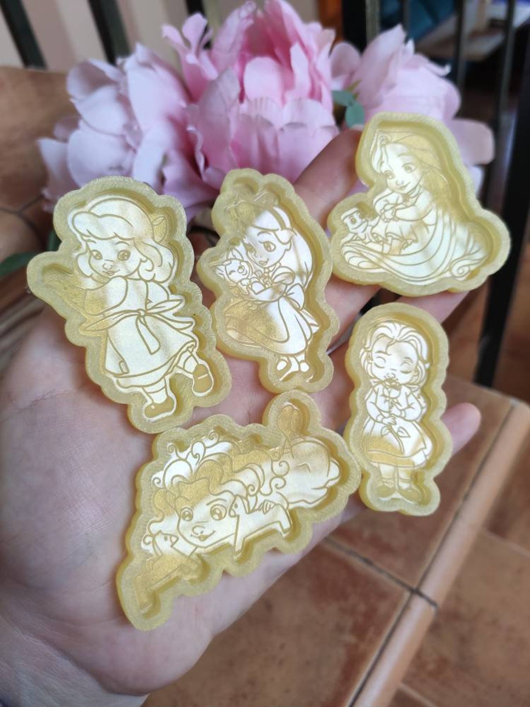 Princess Molds Cute Kawaii Chibi Baby Girls Silicone Molds - Etsy